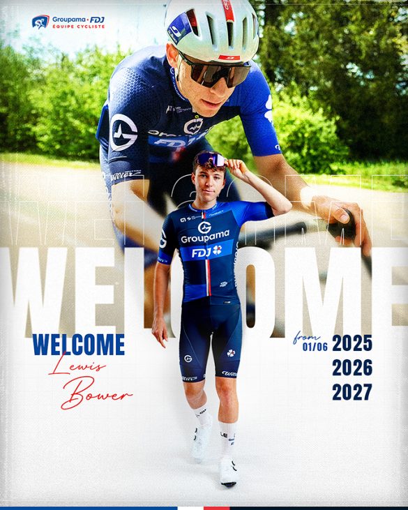 From La Conti to the WorldTour: Lewis Bower continues his ascent at ...